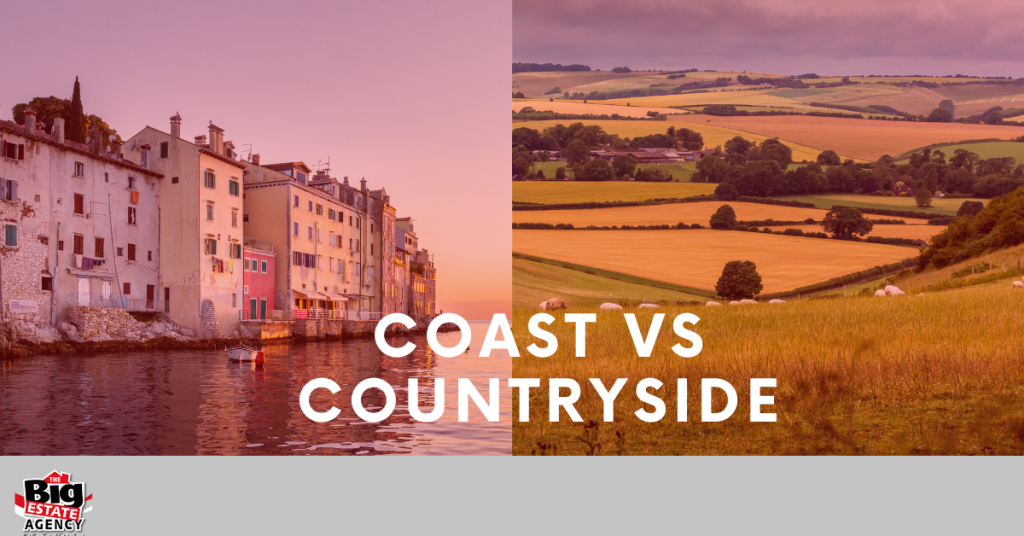 Coast vs Countryside – Pinewood Estate Agency